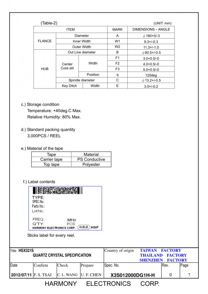 X3S012000DG1H-H specification page 7