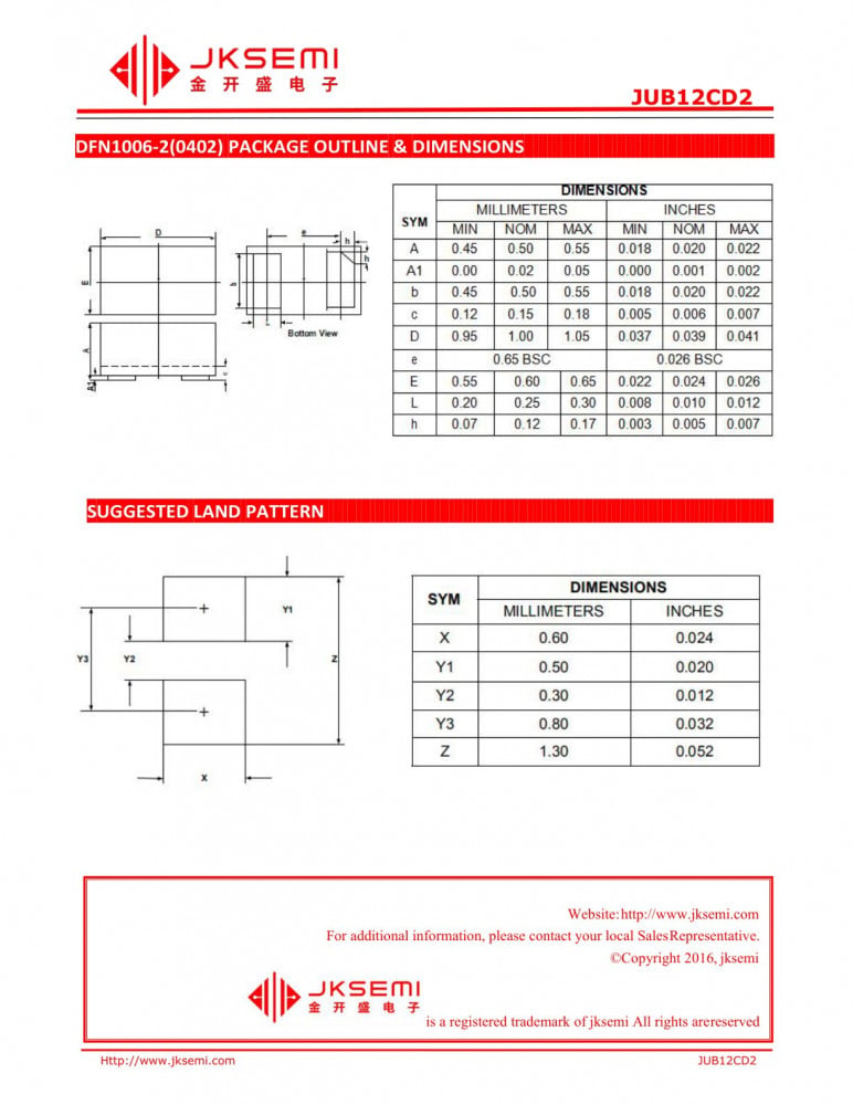 JUB12CD2 datasheet page 4