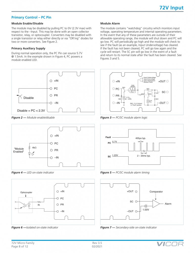 VICOR V72C5T100BG2 document page 8