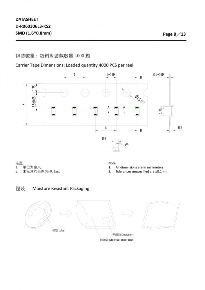 ARKLED datasheet page 8