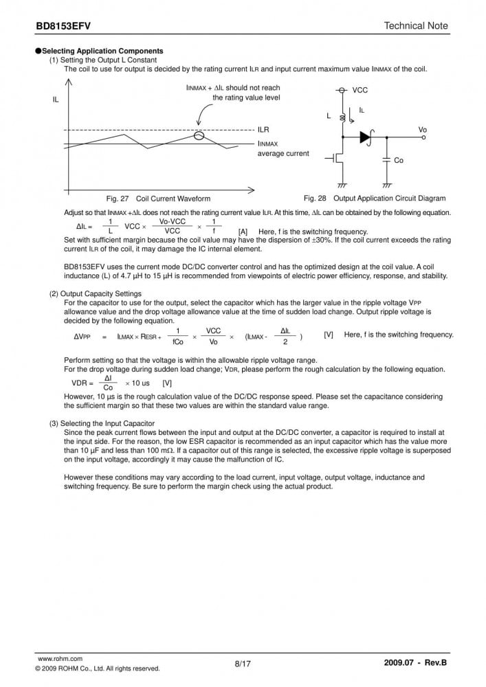 BD8153EFV-E2 technical document page 8