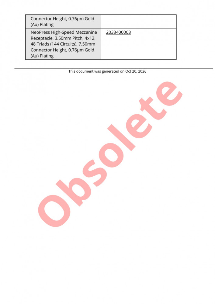 MOLEX 2002141190 technical document preview, page 3