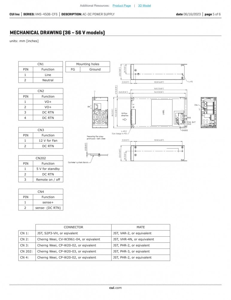 VMS-450B-19-CFS datasheet page 5