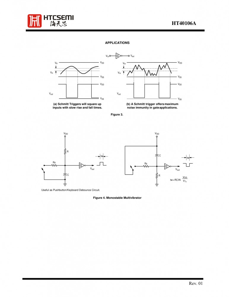 HT40106ARZ datasheet page 5