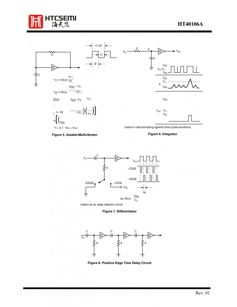 HT40106ARZ datasheet page 6
