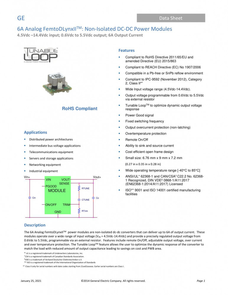 FKX006A0X3-SRZ datasheet page 1