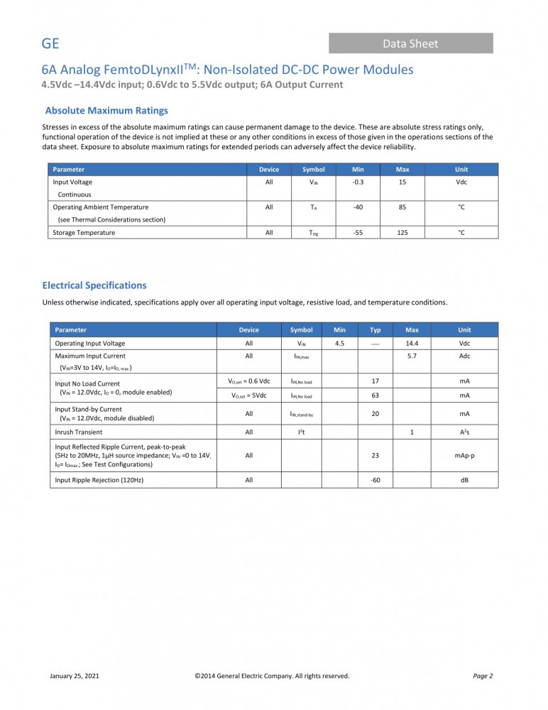 FKX006A0X3-SRZ datasheet page 2