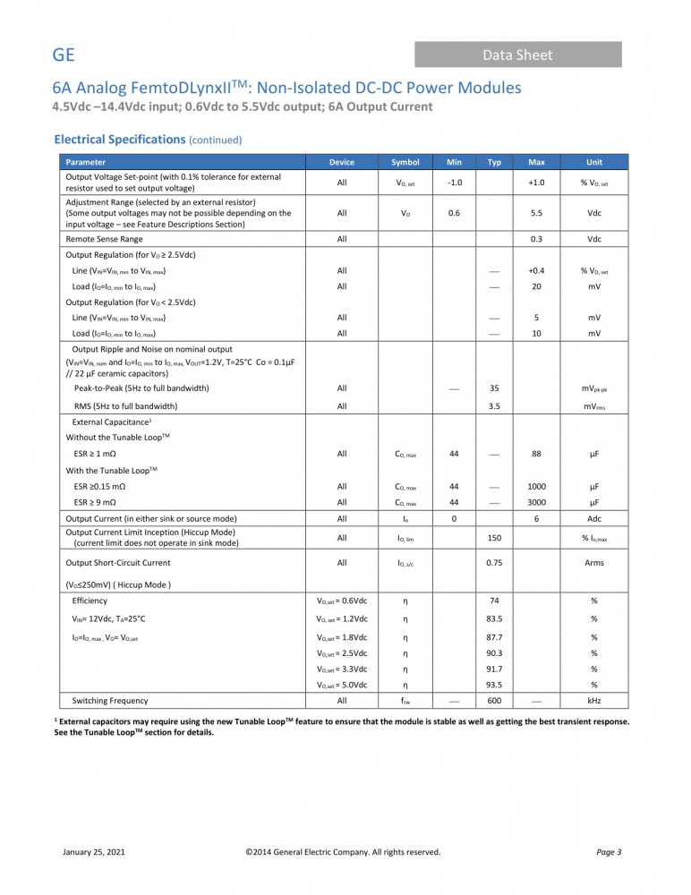 FKX006A0X3-SRZ datasheet page 3