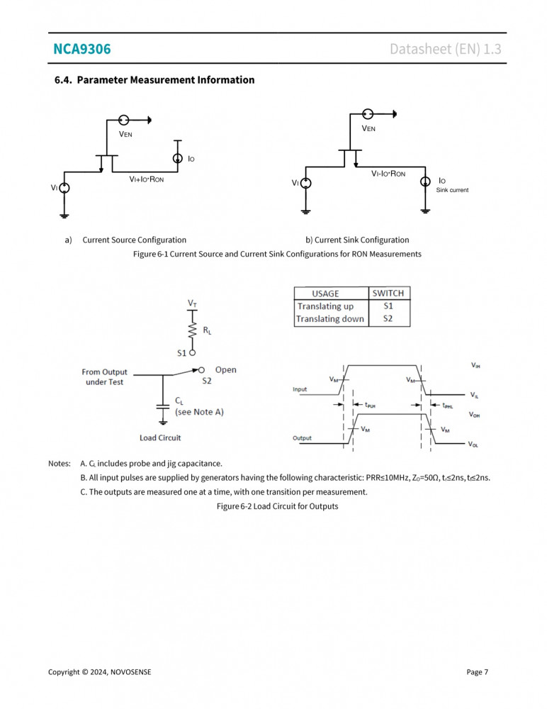 NCA9306-DVSR datasheet page 7