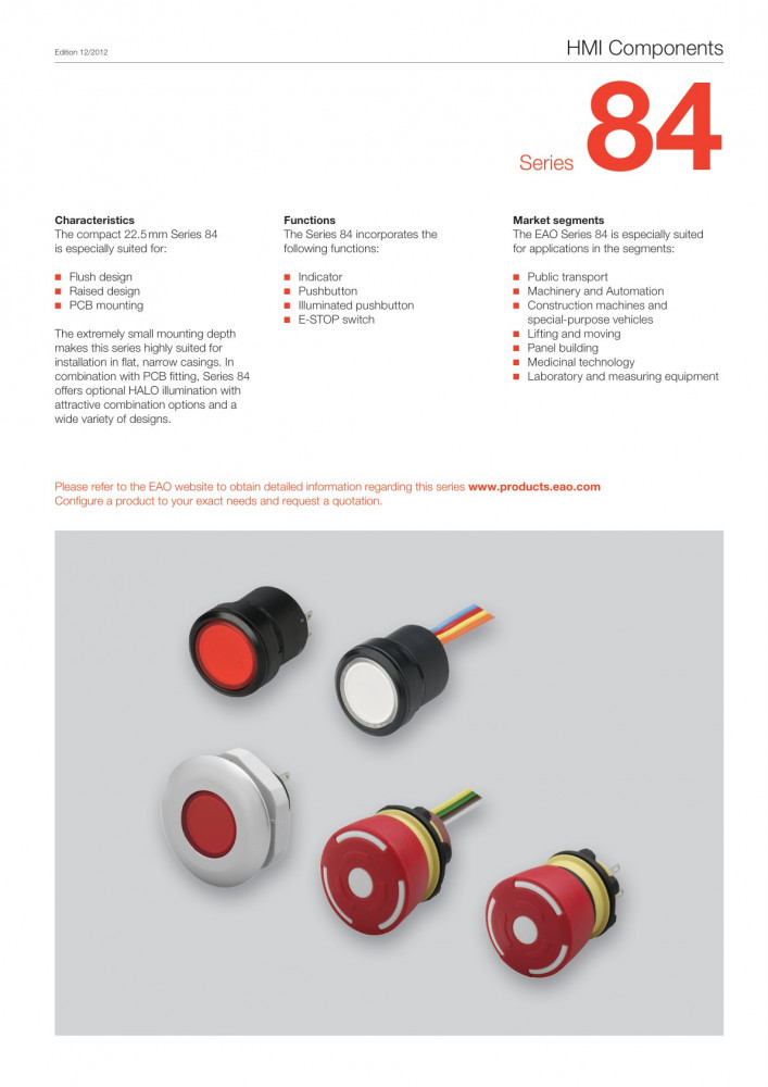 Series 84 catalogue page 1