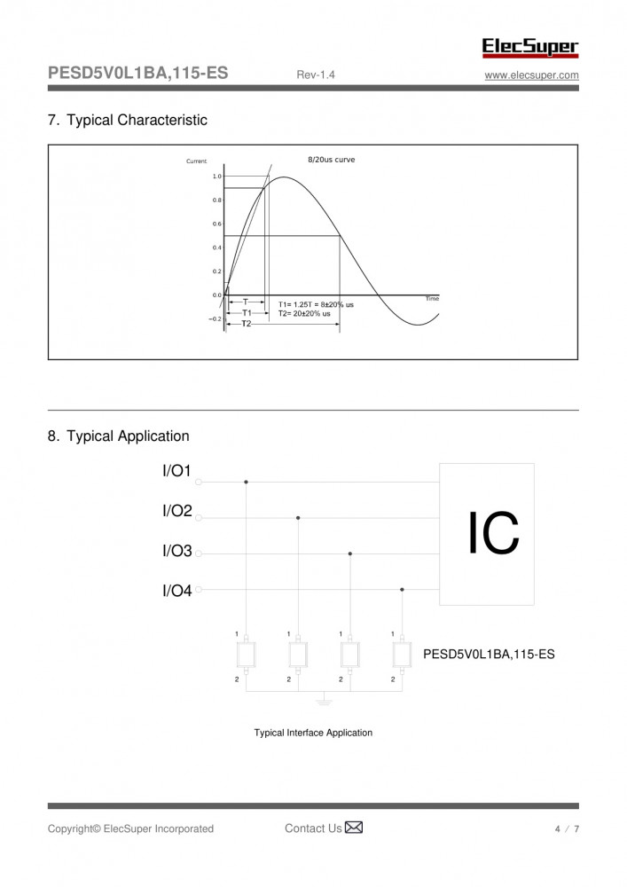 PESD5V0L1BA,115-ES datasheet page 4