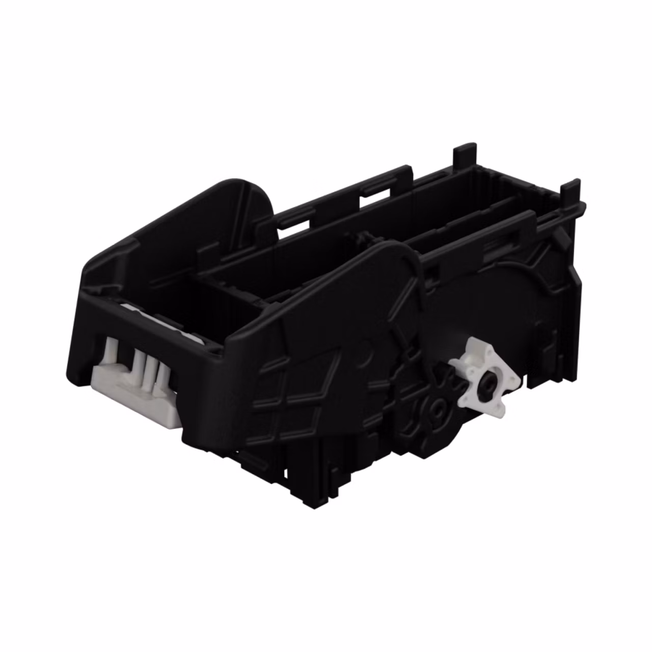 MX-DaSH Unsealed Modular 2x2 Female Connector Assembly, Right Wire Output, Keying Option A, Black for sale