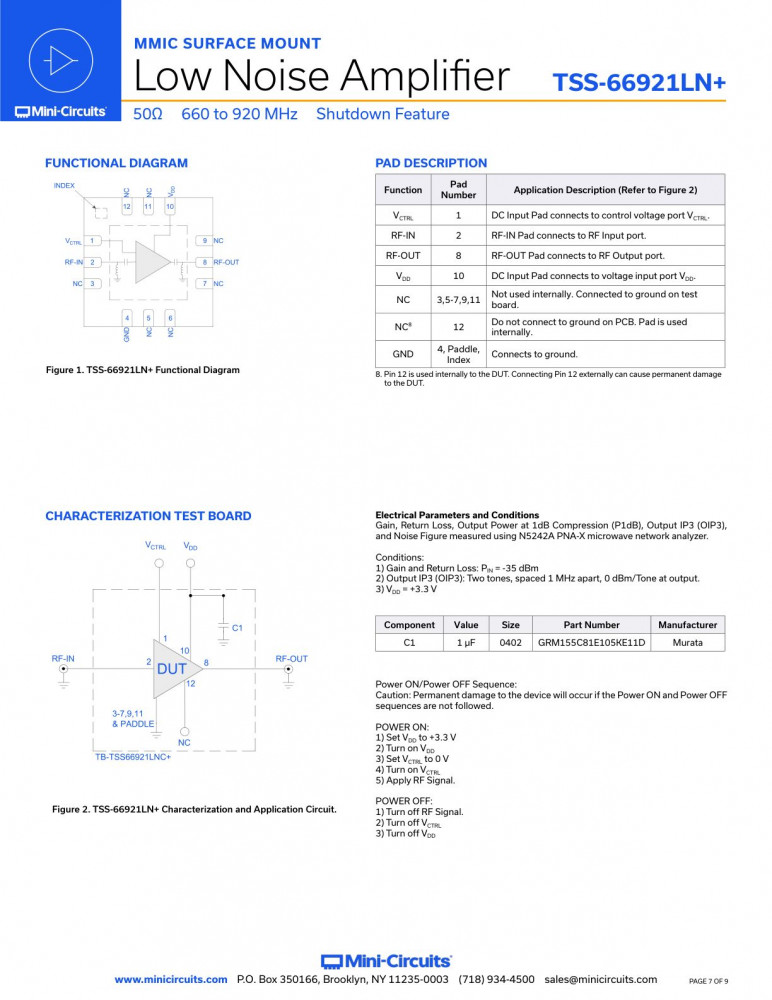 TSS-66921LN+ datasheet page 7