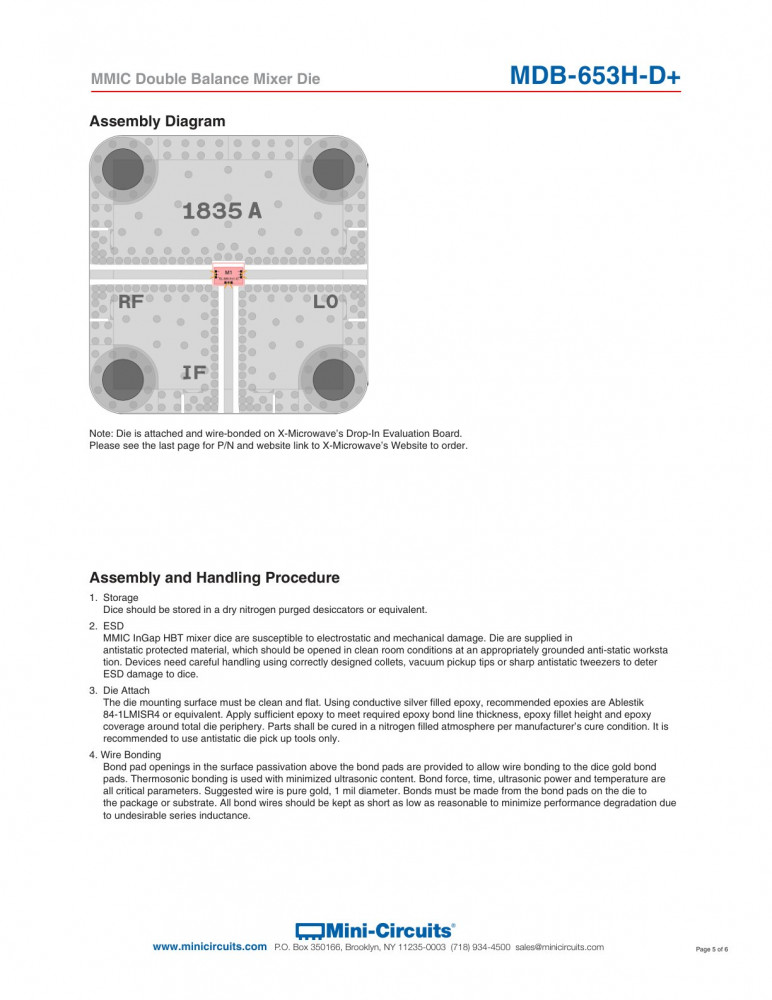 MDB-653H-DG+ datasheet page 5