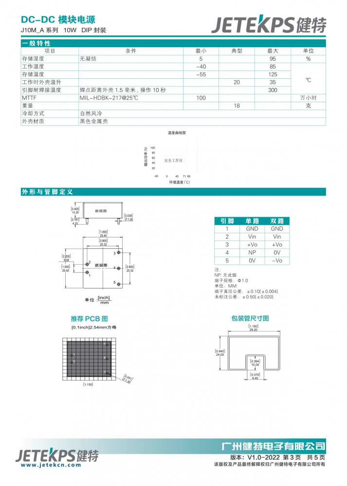 J10M48S15A datasheet page 3