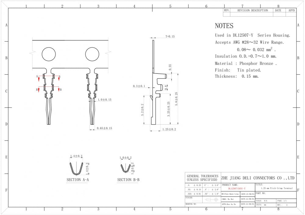 DLL SGN-T technical drawing page 3