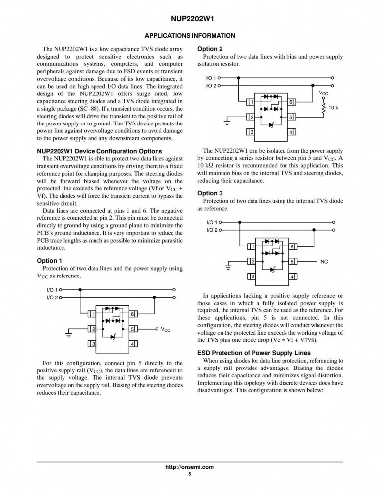NUP2202W1T2G datasheet page 5