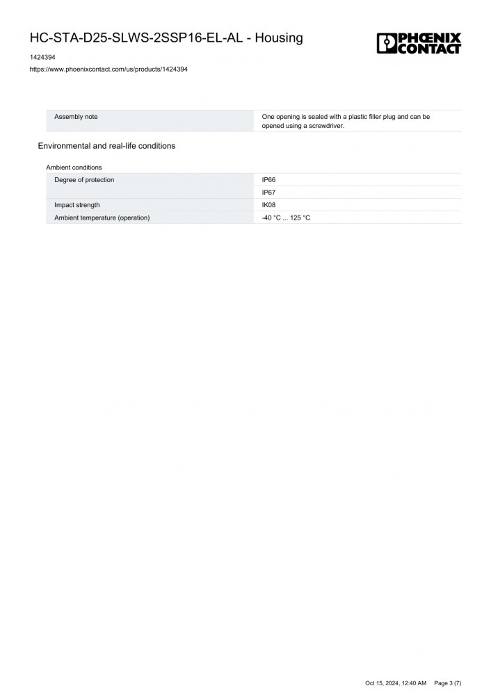 Phoenix Contact 1424394 product document page 3