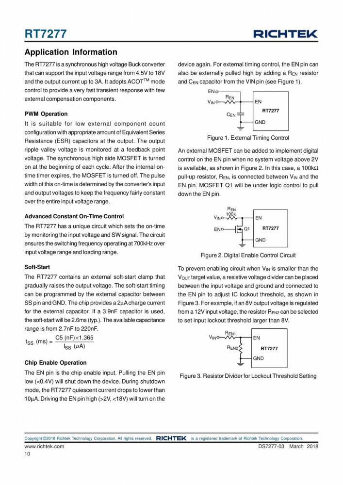 RT7277 technical document page 10