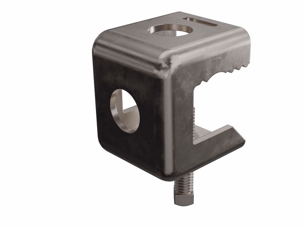 Galvanized Steel Angle Adapter with 3/4