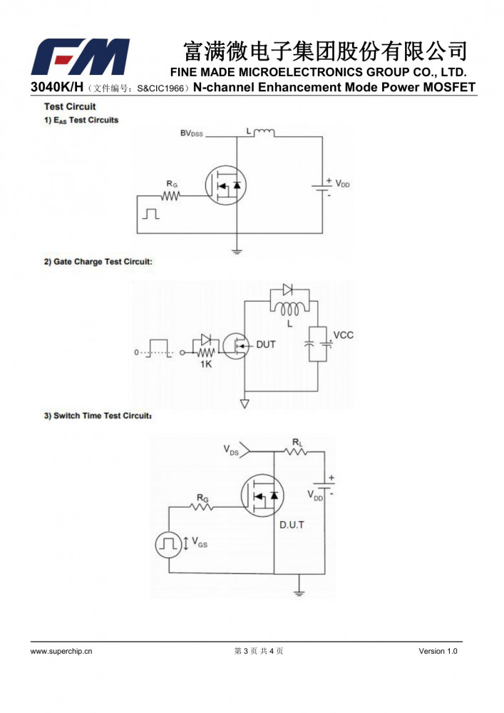 FM 3040K/H datasheet page 3