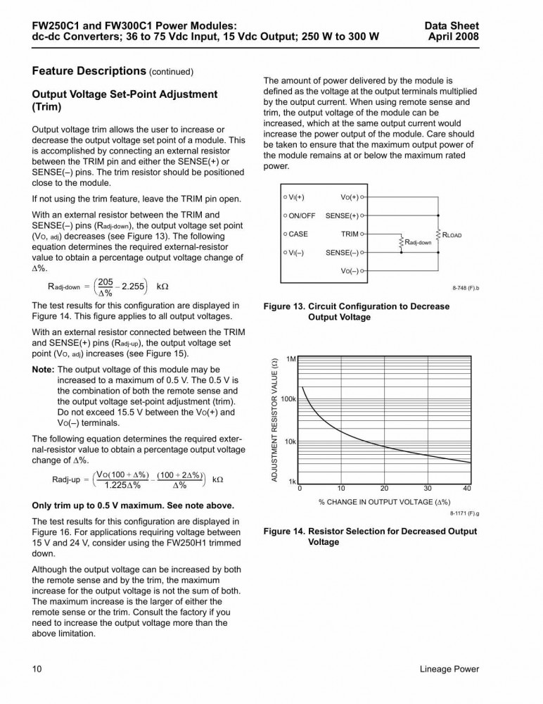 FW300C1 technical document page 10
