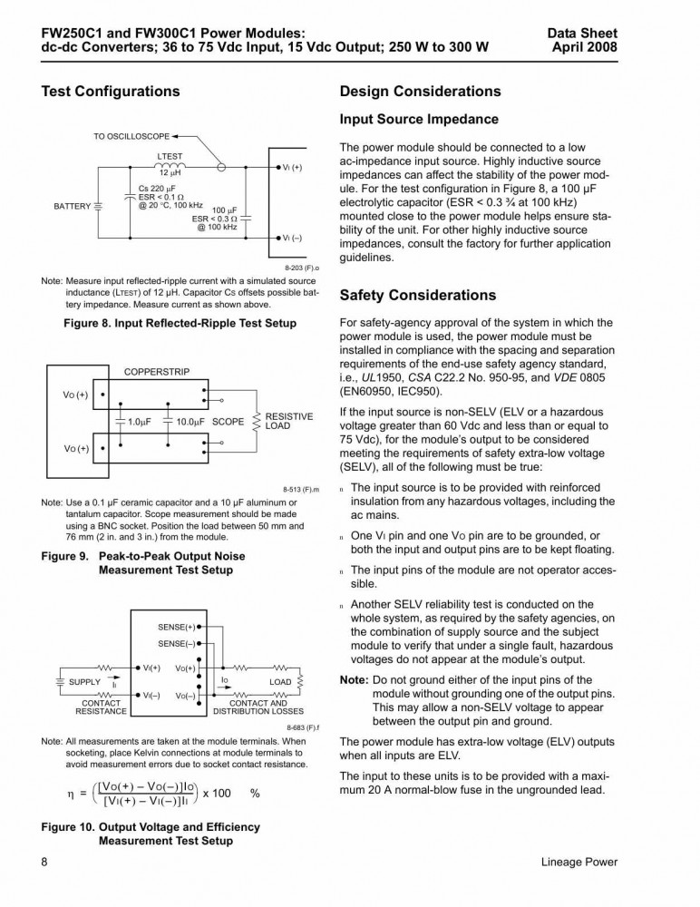 FW300C1 technical document page 8