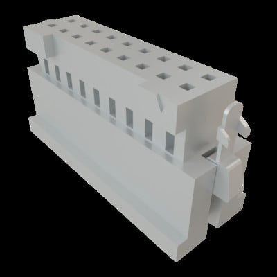 Samtec ITD2-07-D Rectangular Connector Housing