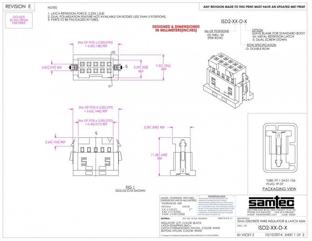 ISD2-09-D-M drawing page 1