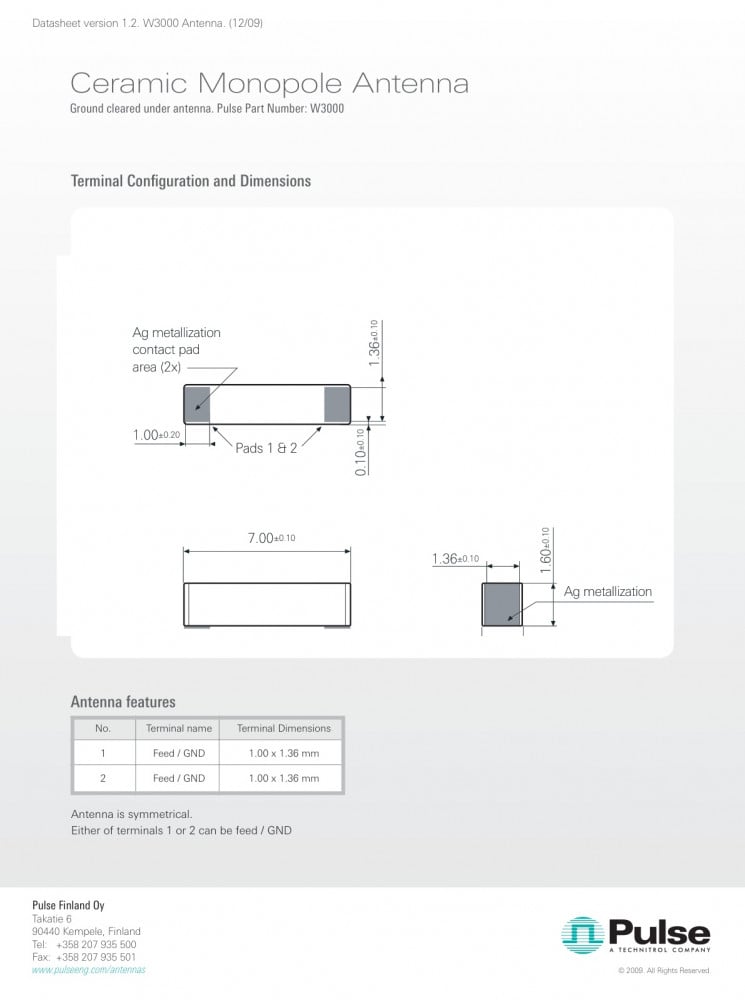 W3000 technical document page 3