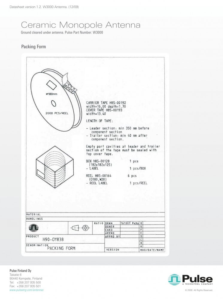 W3000 technical document page 4