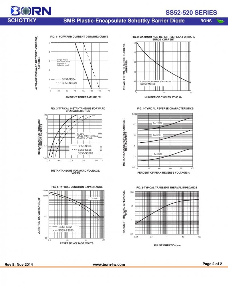 BORN SS510 datasheet page 2