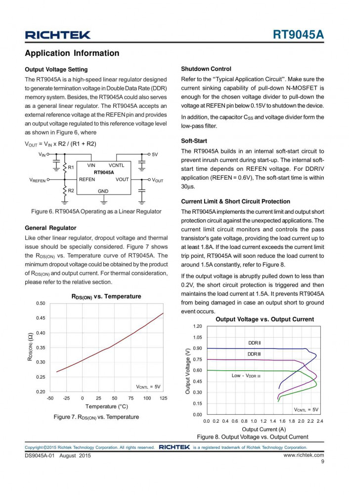 RT9045A datasheet page 9