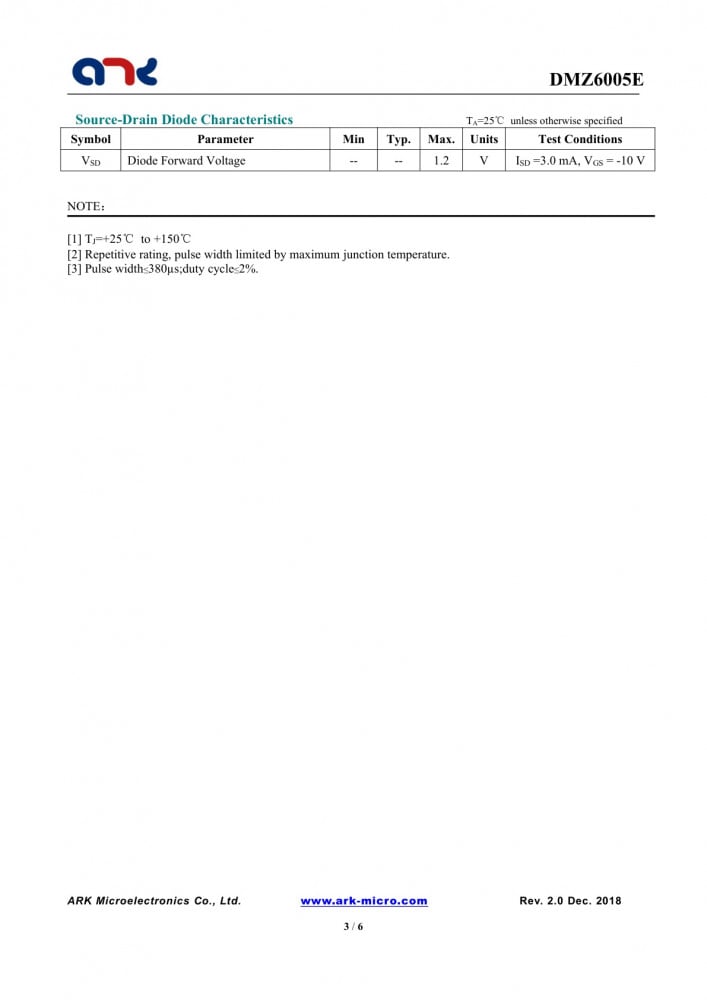 DMZ6005E datasheet page 3