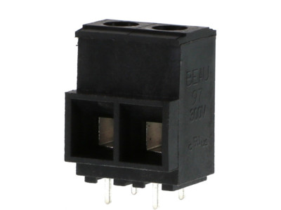 3.50mm Pitch Beau Eurostyle Fixed Mount PCB Terminal Block, 11 Circuits