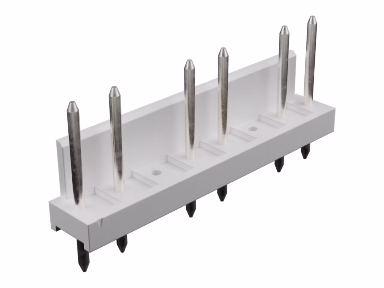 KK Header, Vertical, with Polarizing Backwall, 8 Circuits, Tin (Sn) Plating, Circuits 3,6 Voided for sale