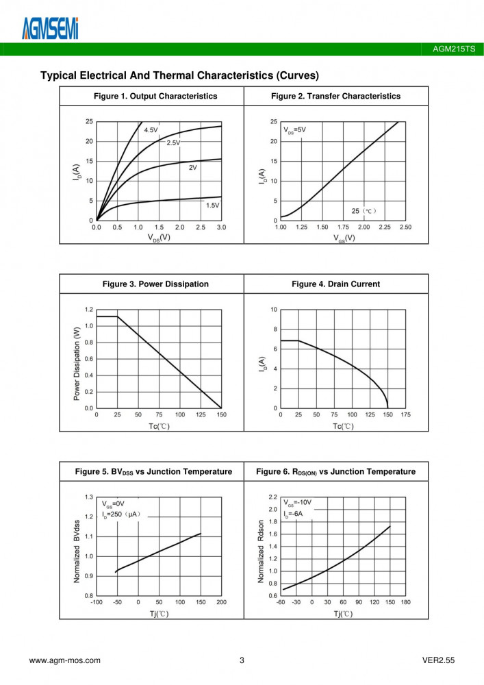 AGM215TS datasheet page 3