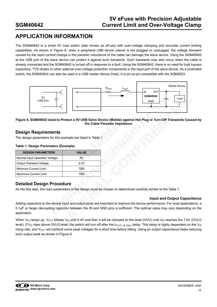 SGM40642 datasheet page 10