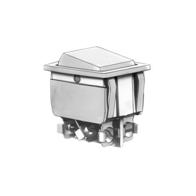 APEM 2647LH/2A232000L0 Rocker Switch