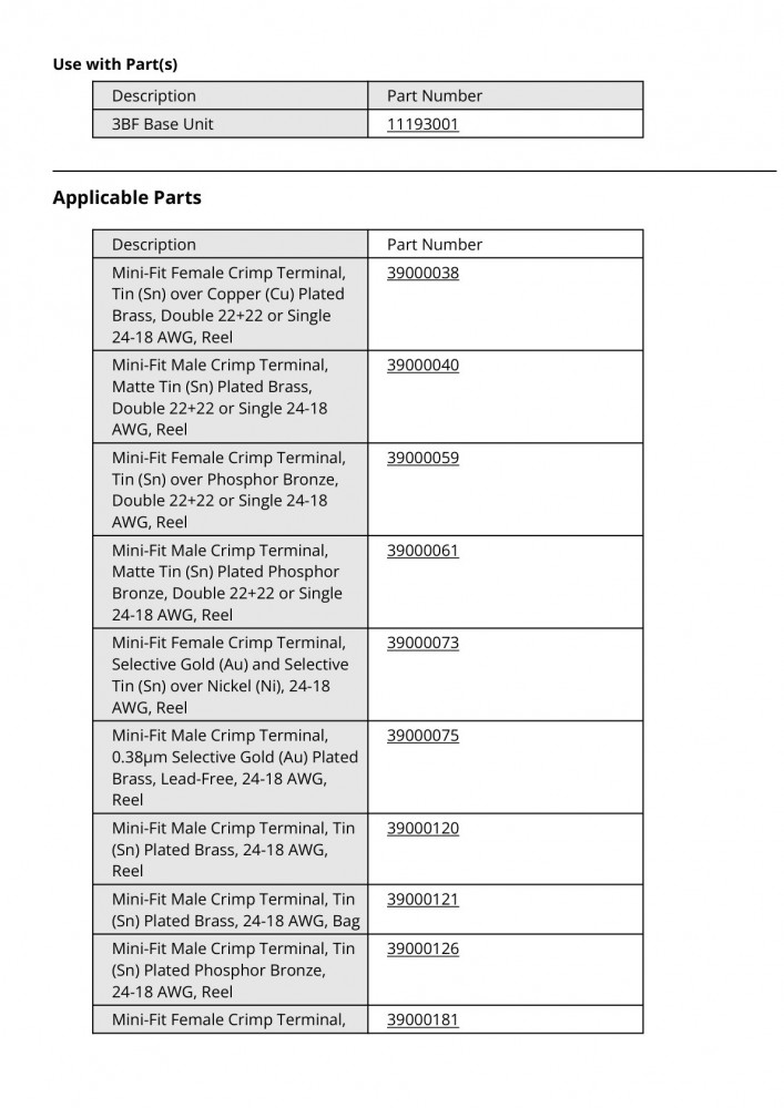 Molex 639124800 technical document page 3