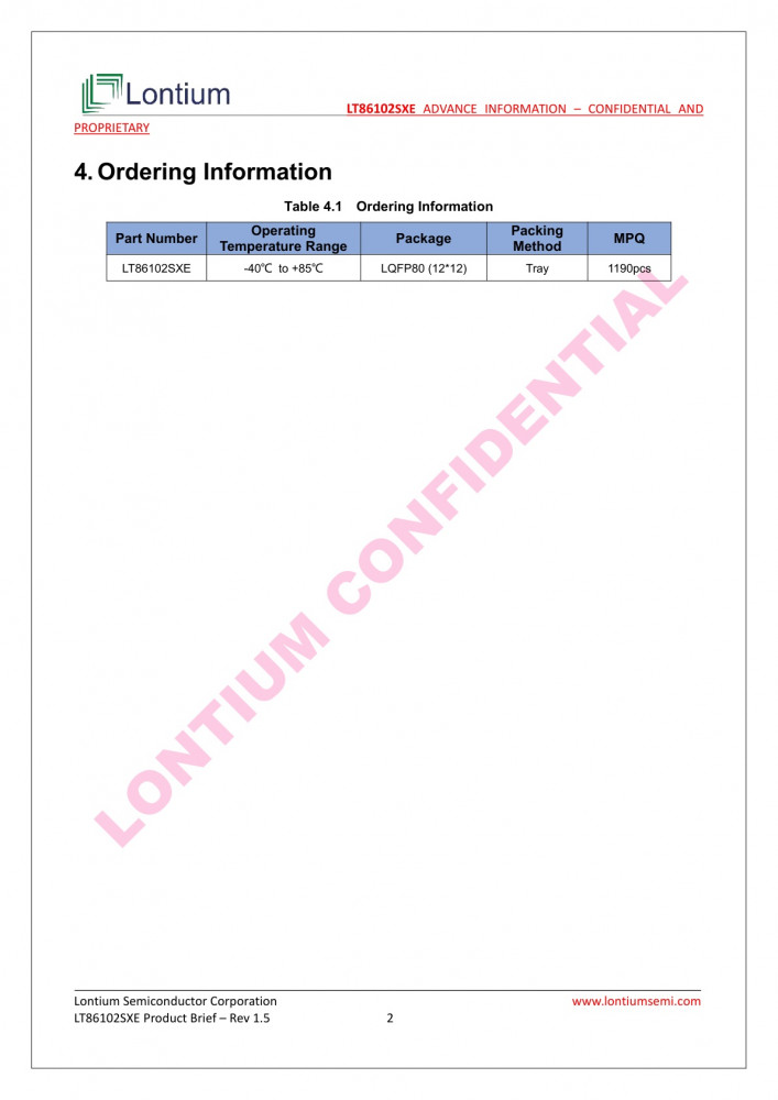 LT86102SXE technical document page 2