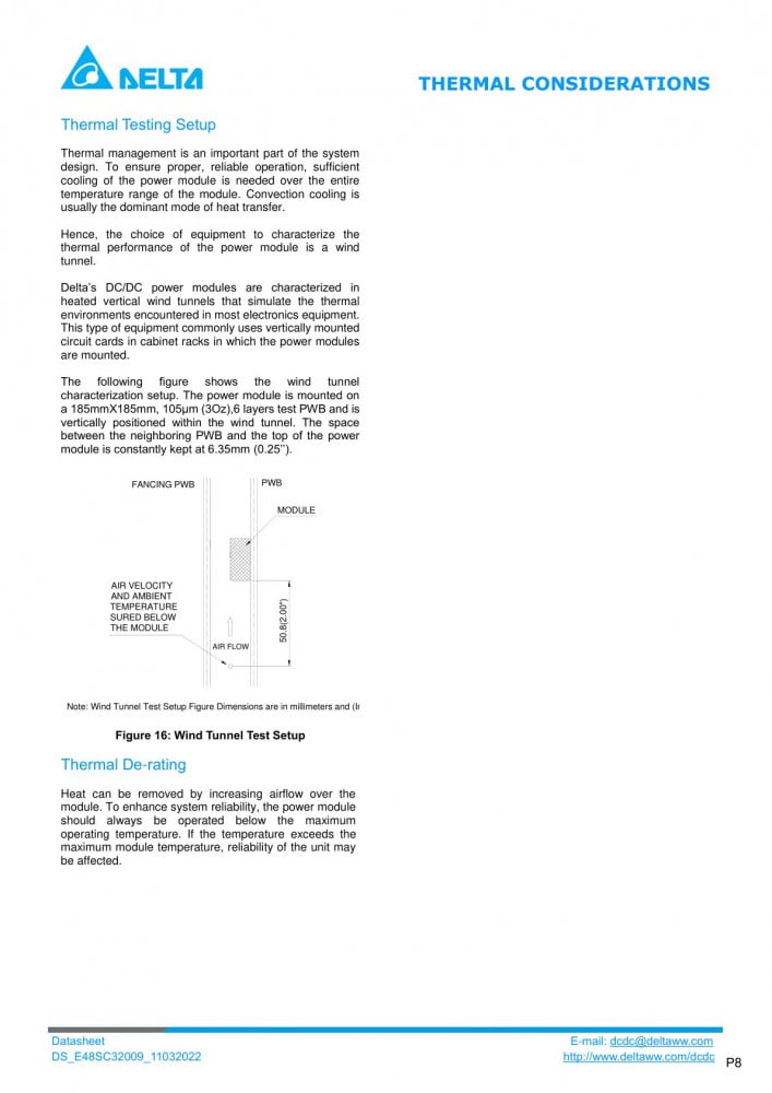 DELTA E48SC32009NRDH technical document page 8