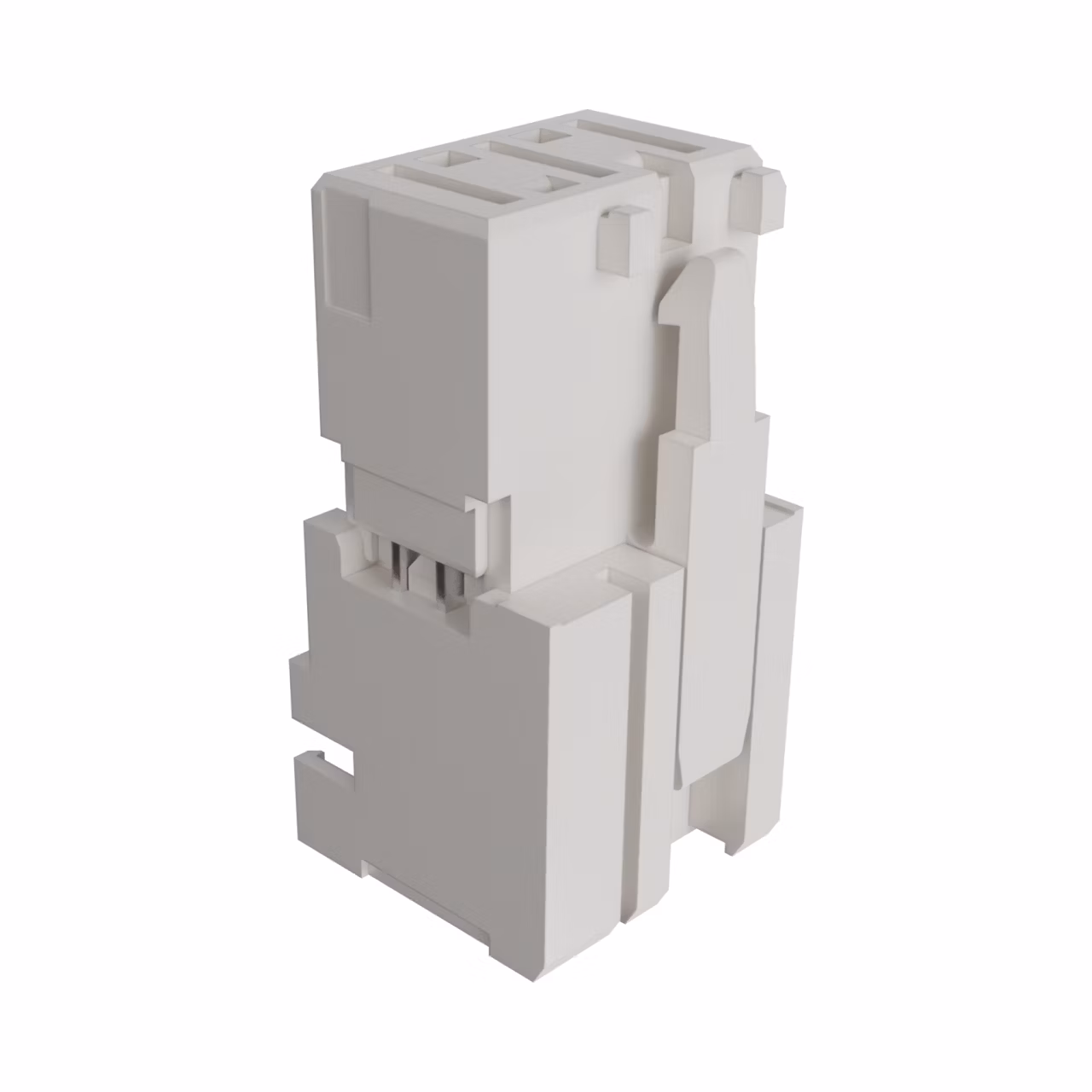 Appli-Mate RAST 5 IDT Housing, 5.00mm Pitch, Indirect, Female, 16 Amp, 3 Circuits, Position Key 1b, Code Keys 01c, d20, Latch Between Circuits 1 & 2 for sale