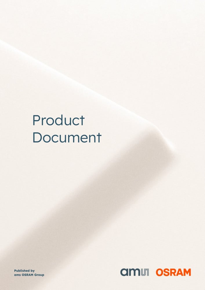 AS5601 datasheet page 1