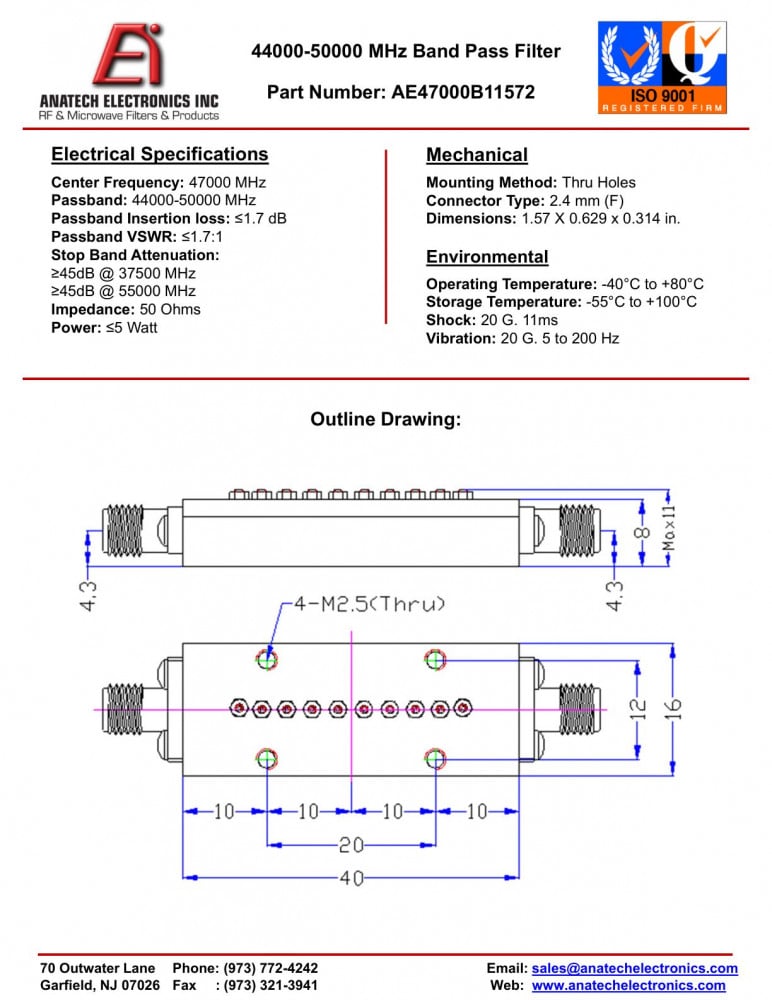 AE47000B11572 technical document page 1