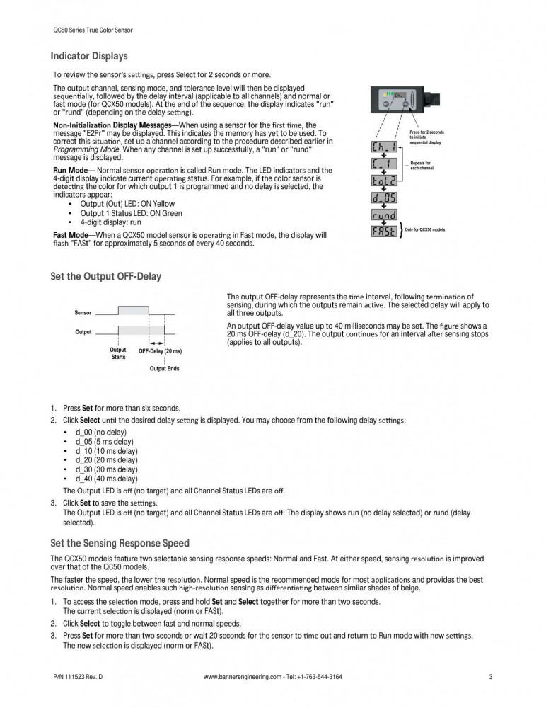 QC50 datasheet page 3