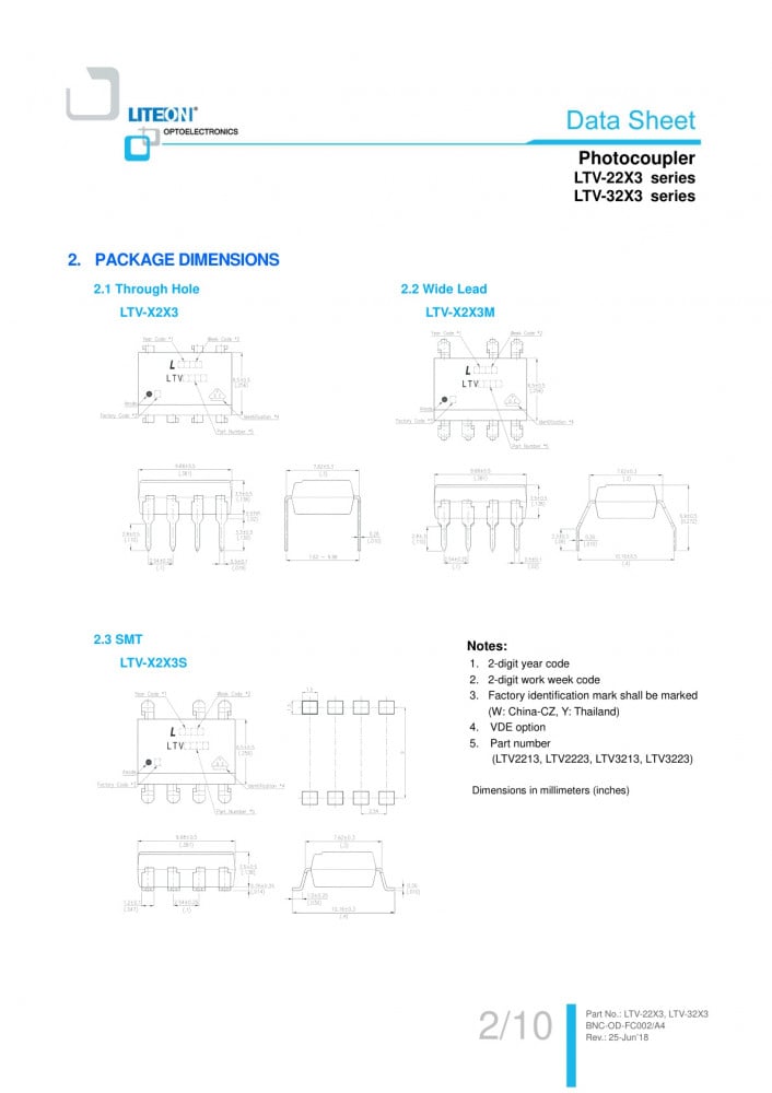 LTV-3223 datasheet page 3