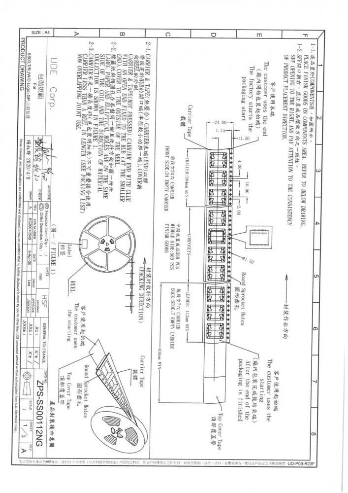 SS00-KW-0001 specification page 10