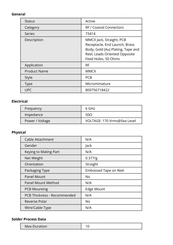 Product document image, page 2