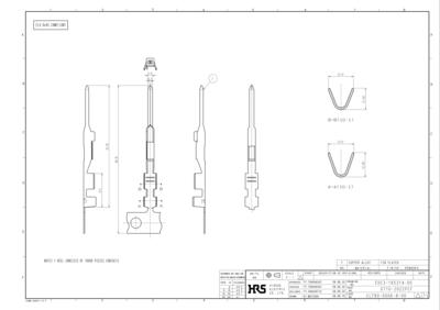 HRS RP17-PC-211 Rectangular Connector Contact